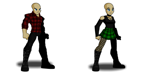 Edgy Punk CC | Armor | RedHero