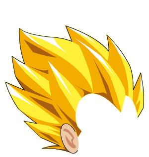 Vegeta SSJ Hair | Helmet | RedHero