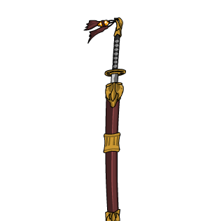 Lady Samurai Sheathed | (Weapon) Sword | RedHero