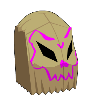 Cardboard Fiend Mask | Helmet | RedHero