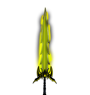 Travis Flaming Lightning Sword | (Weapon) Sword | RedHero