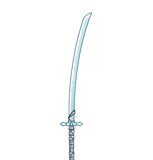 Sparkling Icy Katana (6th TSI) | (Weapon) Sword | RedHero